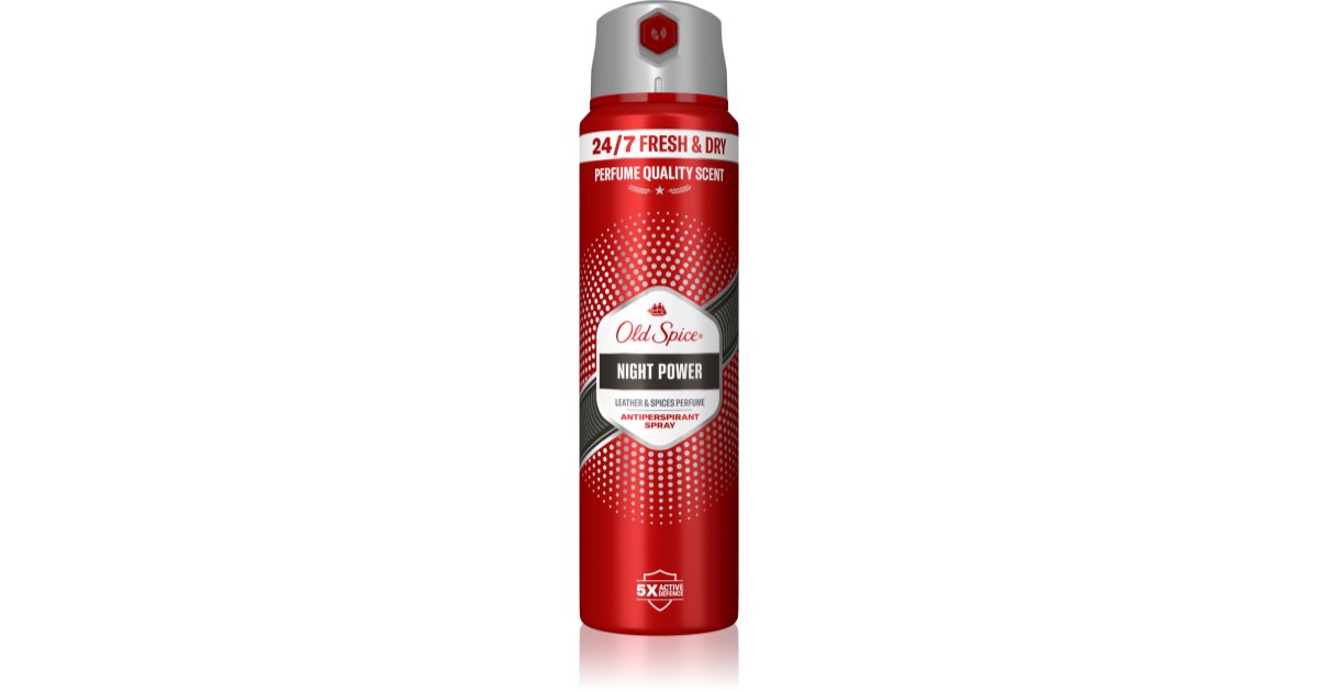 Old Spice Night Power spray anti-transpirant pour homme | notino.fr