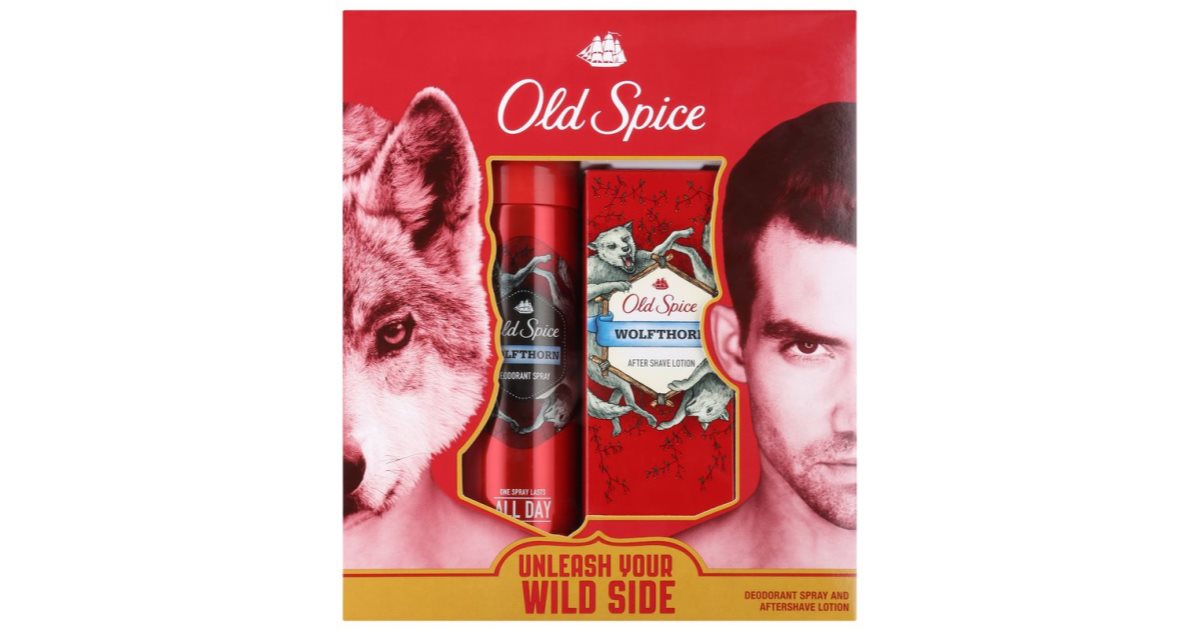 Old Spice Wolfthorn подарунковий набір ІІ Великий асортимент | notino.ua