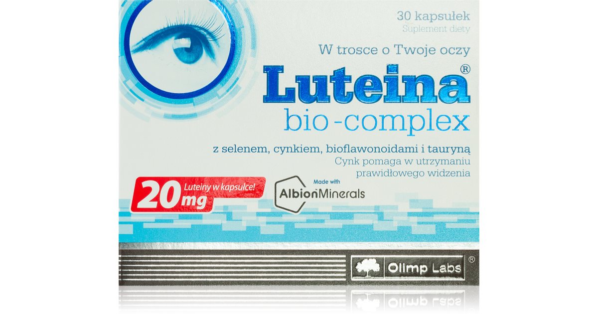 Olimp Luteina Bio-Complex kapsułki dla zdrowych oczu