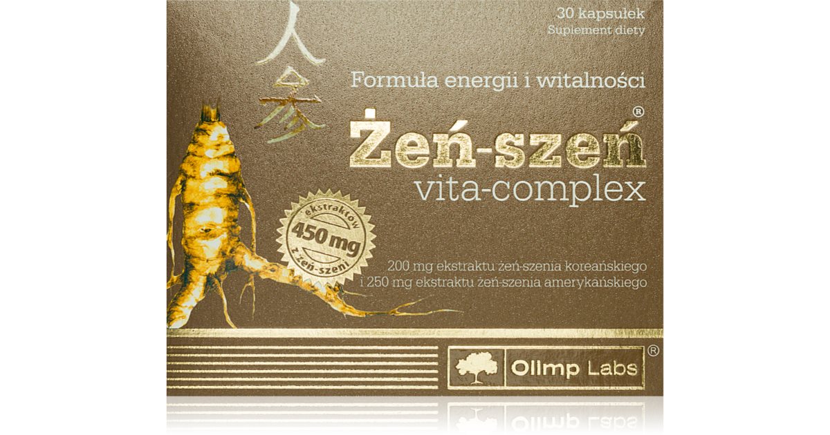 Olimp Żeń Szeń Vita Complex kapsułki do utrzymania prawidłowego poziomu ...