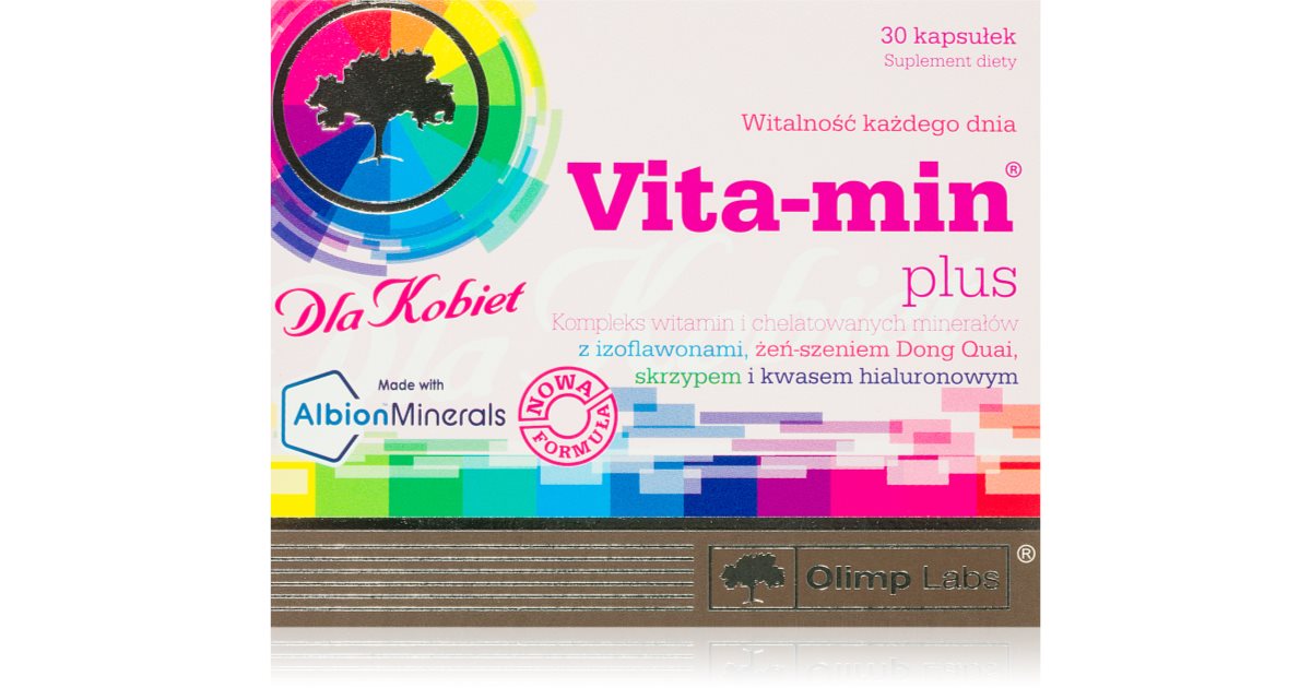 Olimp Vita-Min plus kapsułki kompleks witamin, minerałów i mikroelementów