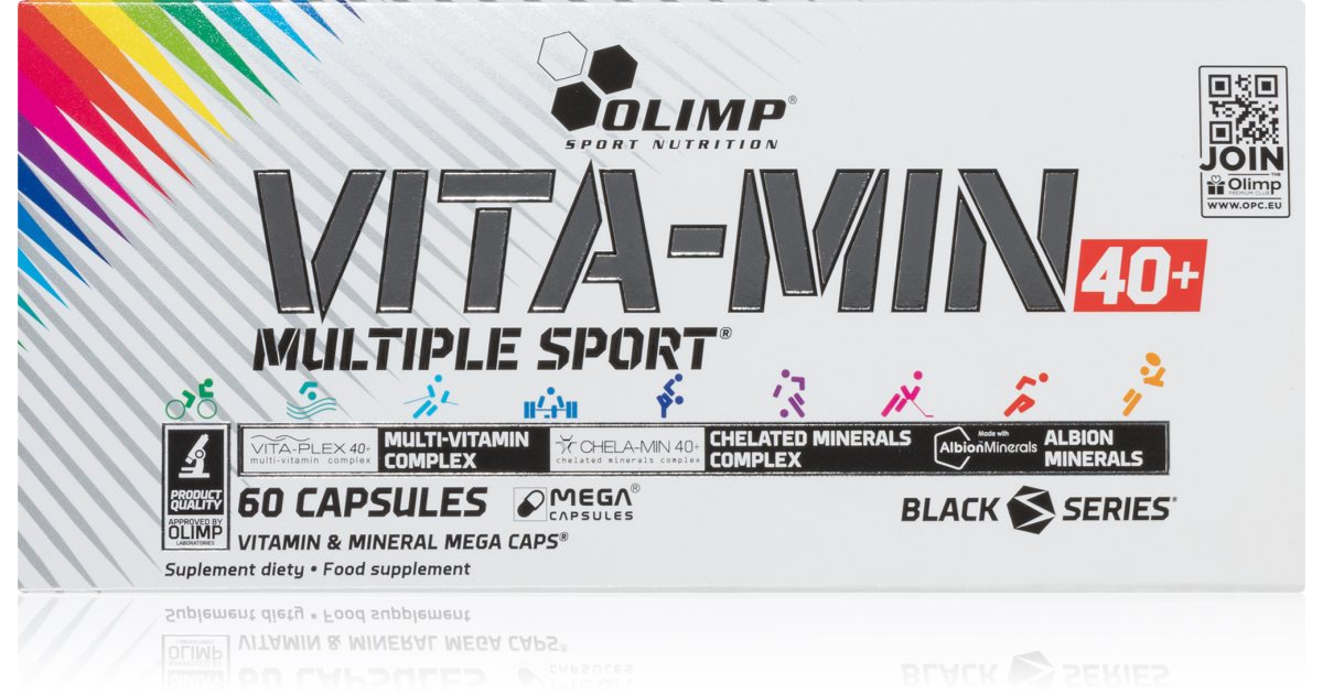 Olimp Vita-Min Multiple Sport 40+ Mega Caps | notino.pl