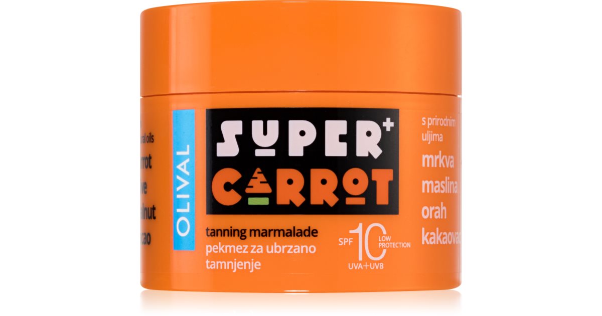 Olival SUPER Carrot Tanning Jam Sonnenschutz für den Körper | notino.de