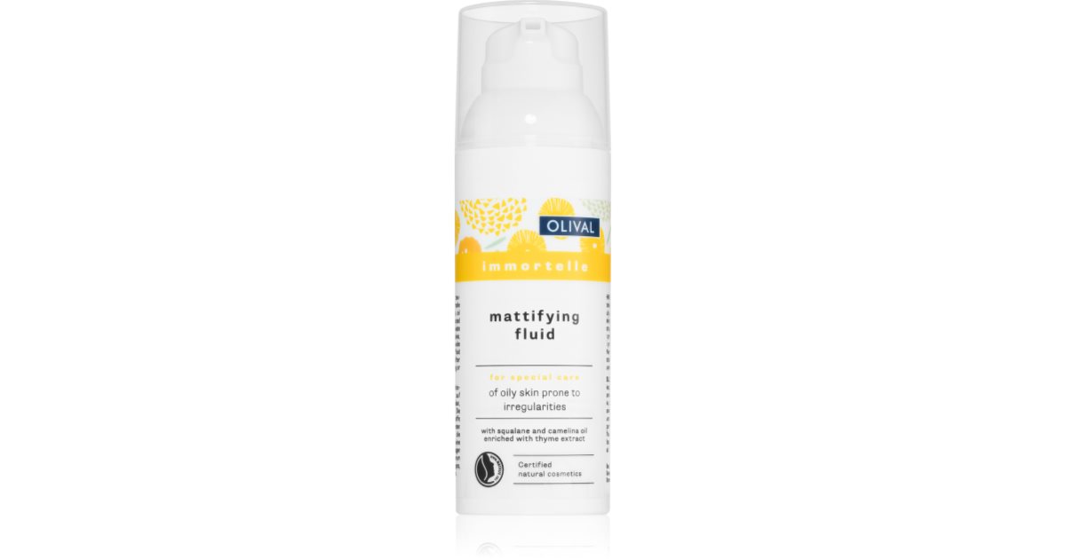 Olival Immortelle Mattifying Fluid fluido matificante para pele ...