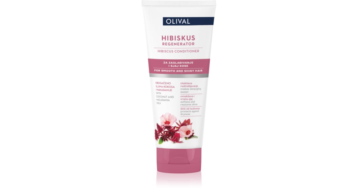 Olival Hibiscus Regenerating Conditioner for shiny and soft hair ...