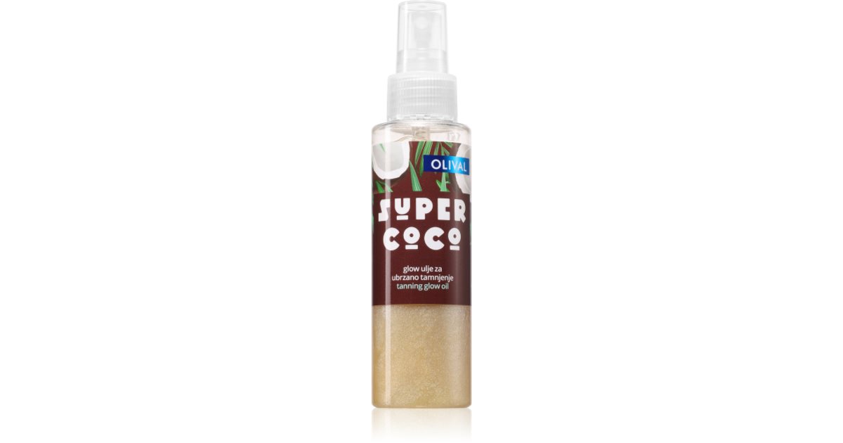 Olival SUPER Coco Sun Oil with glitter | notino.ie