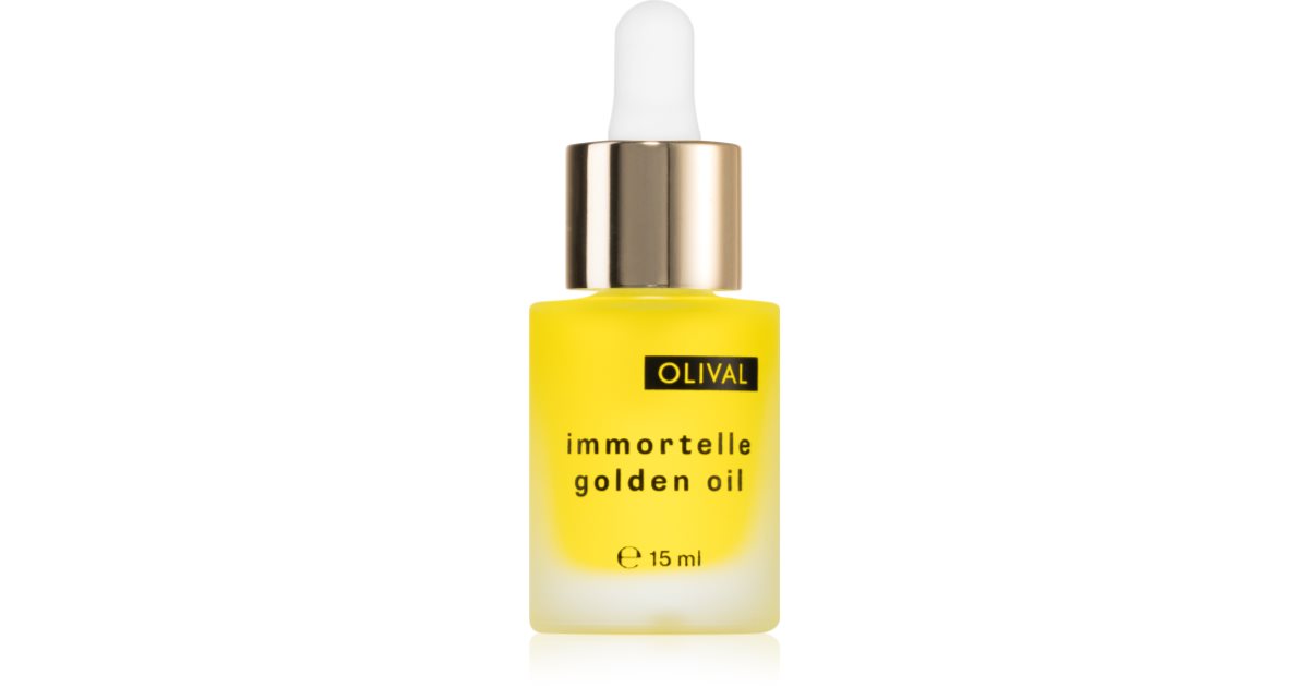 Olival Immortelle Golden Oil Facial Oil for sensitive and dry skin ...