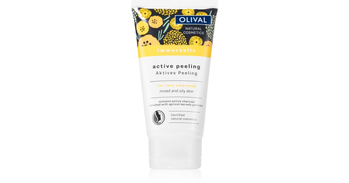 Olival Immortelle Active Peeling exfoliant purifiant visage pour peaux ...