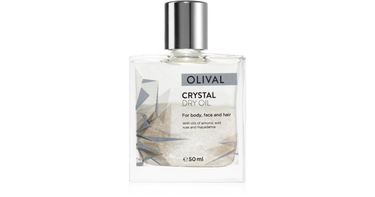 Olival Crystal Dry Oil huile sèche multifonctionnelle aux paillettes ...