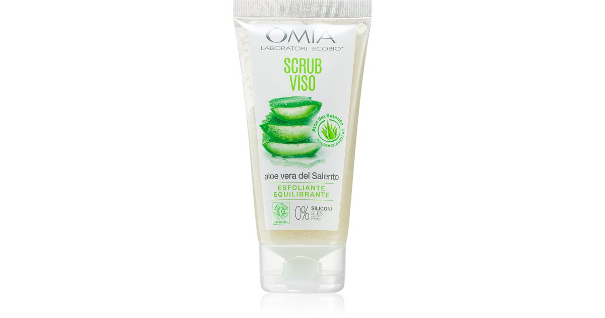 Omia Laboratories Aloe Vera del Salento čisticí pleťový peeling s aloe ...