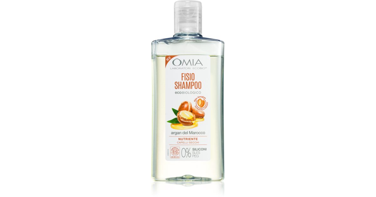 Omia Laboratories Argan del Marocco shampoing nourrissant à l'huile d ...