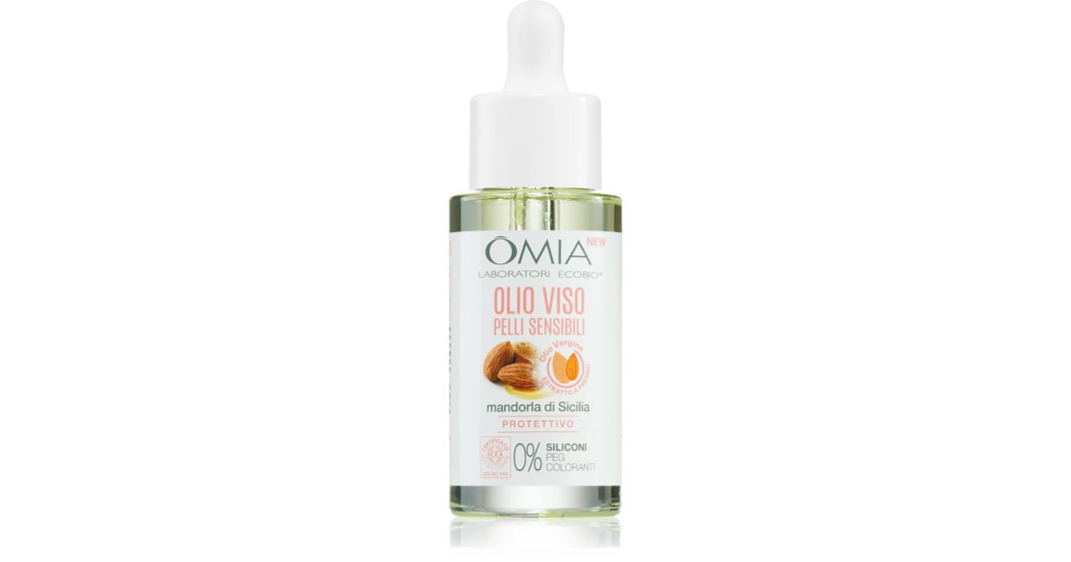 Omia Laboratories Mandorla di Sicilia Lindrende olie til ansigt | notino.dk