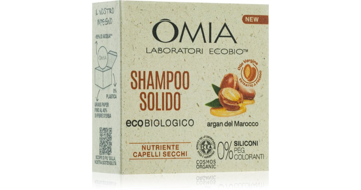 Omia Laboratories Argan del Marocco Barre de shampoing | notino.fr