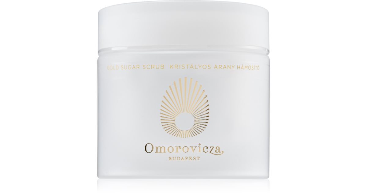 Omorovicza Gold Sugar Scrub exfoliante de azúcar para nutrir y limpiar ...