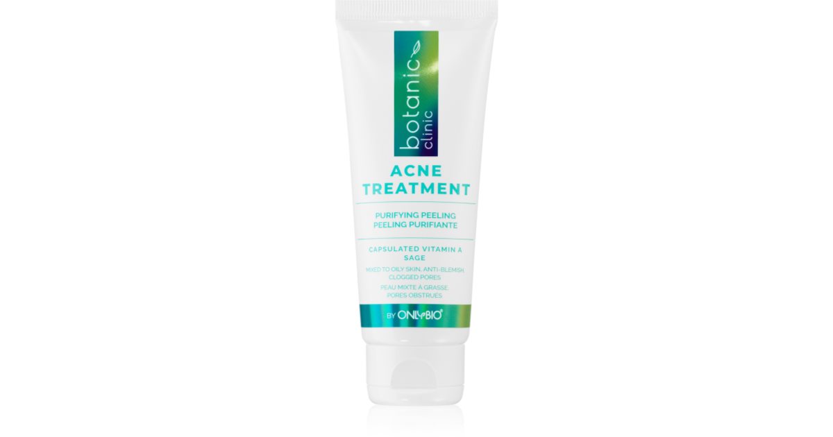 OnlyBio Botanic Clinic Acne Treatment exfoliating face cleanser ...