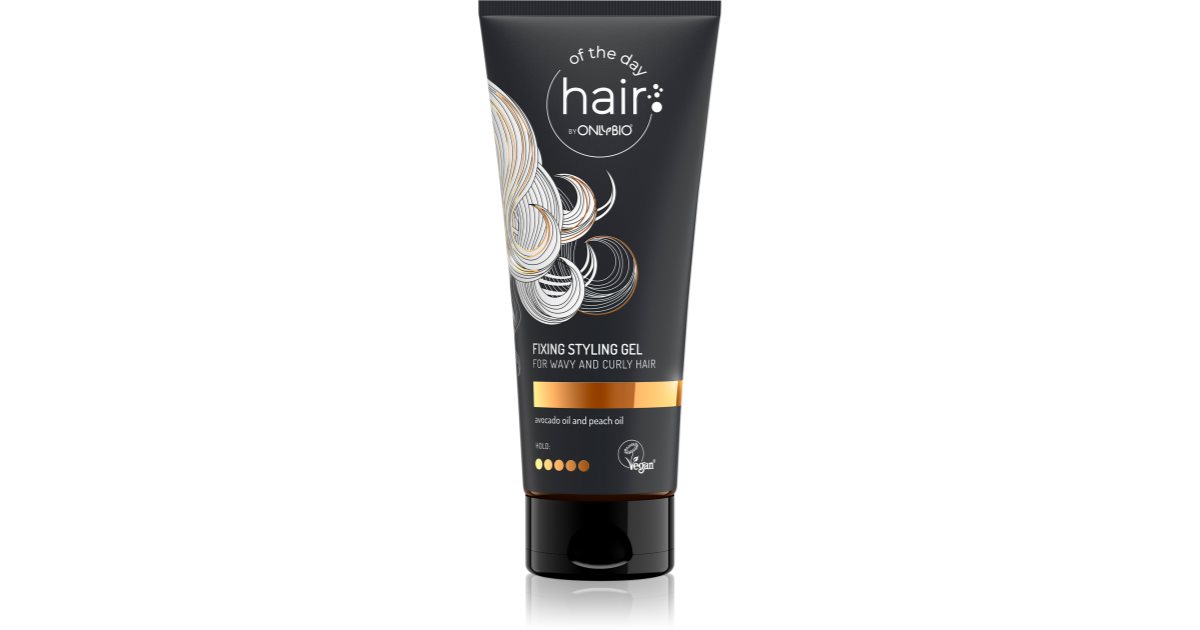 OnlyBio Hair Of The Day gel de fijación para cabello ondulado y rizado ...