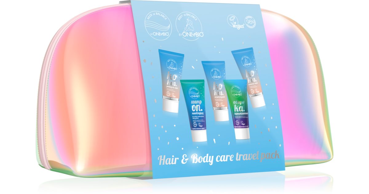 OnlyBio Travel Pack Coconut Travel-set (voor Lichaam en Haar ) | notino.nl