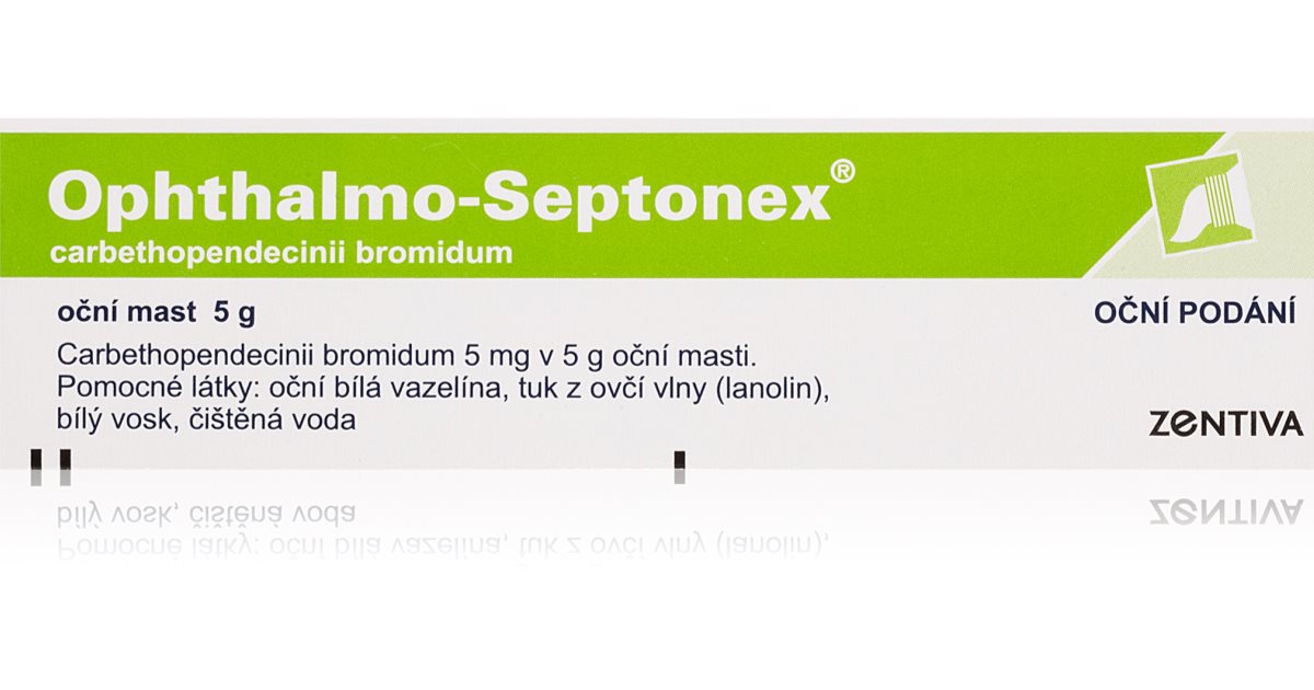 Ophthalmo-Septonex Ophthalmo-Septonex 1 mg/g oční mast k léčbě ...