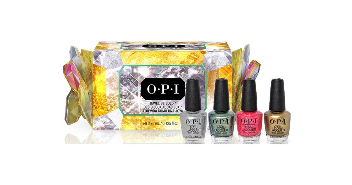 OPI Nail Lacquer Jewel Be Bold vánoční cracker (na nehty) | notino.cz