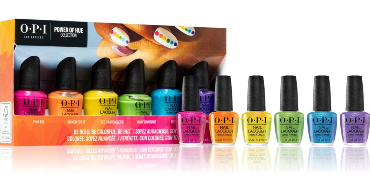 OPI Nail Lacquer Power of Hue Set Mini 6-Pack (für Nägel) | NOTINO
