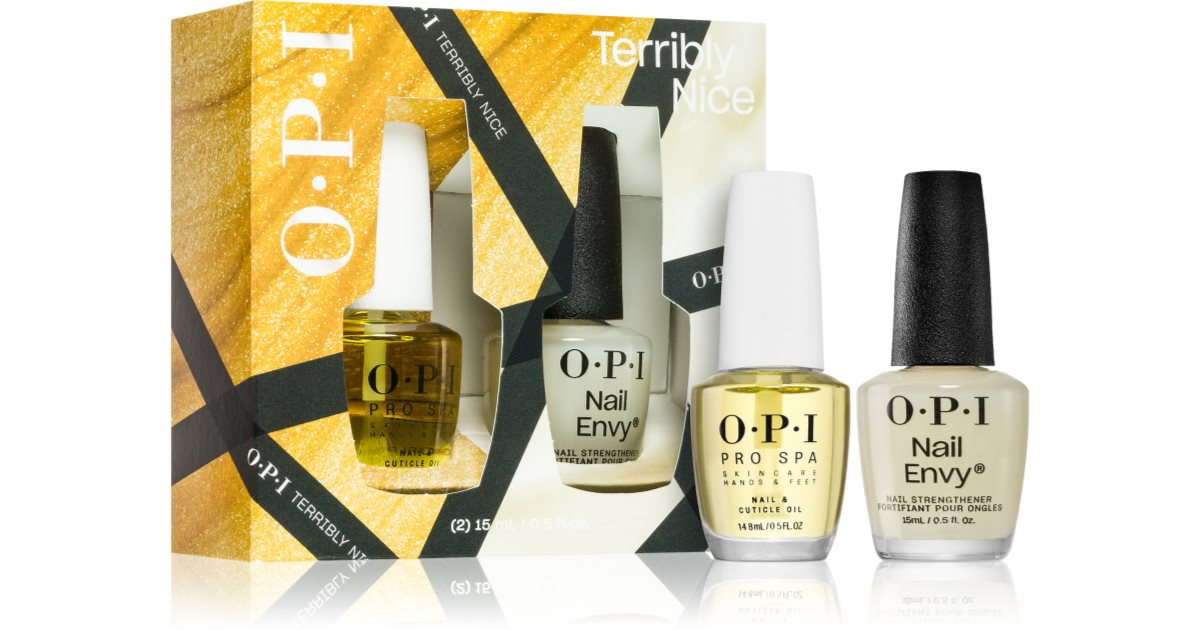 OPI Terribly Nice Treatment Power Geschenkset (Für Nägel und Nagelhaut ...