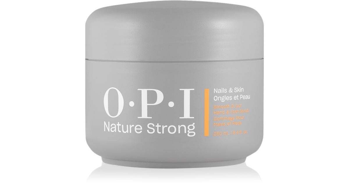 OPI Nature Strong Nails&Skin Moisturising Scrub for hands and feet ...