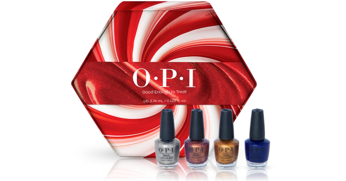 OPI Good Enough to Treat Nail Lacquer Gift Set for nails mini | notino.ie