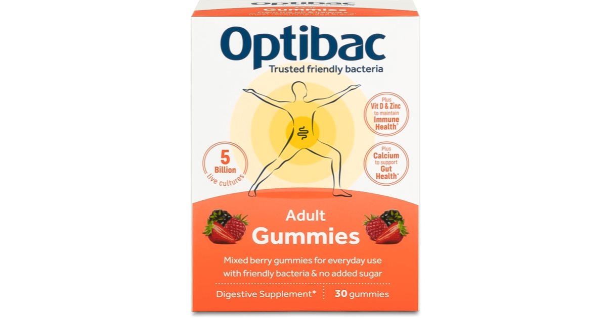 Optibac Adult Gummies probiotika pro podporu zažívání | notino.cz