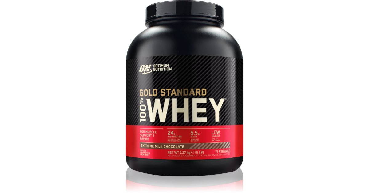 Optimum Nutrition Gold Standard Whey Protein protéine de petit-lait ...