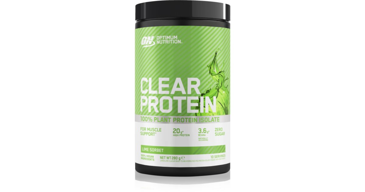 Optimum Nutrition Clear Protein Plant Protein Isolate pflanzliches ...