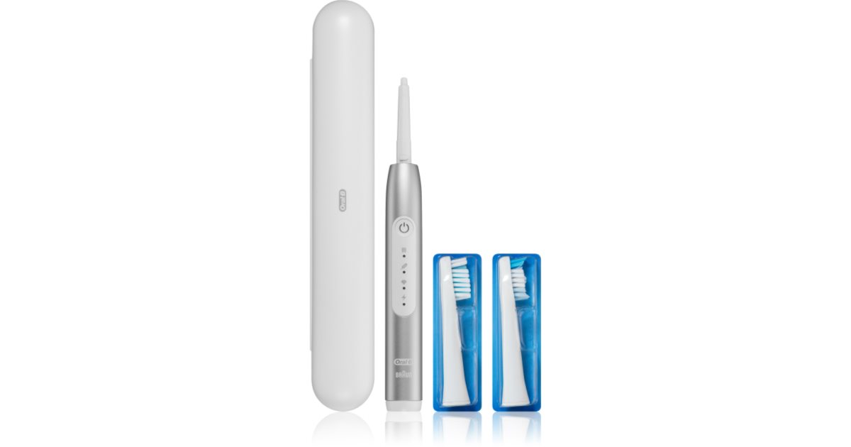 Oral B Pulsonic Slim Luxe 4500 Platinum sonic electric toothbrush ...