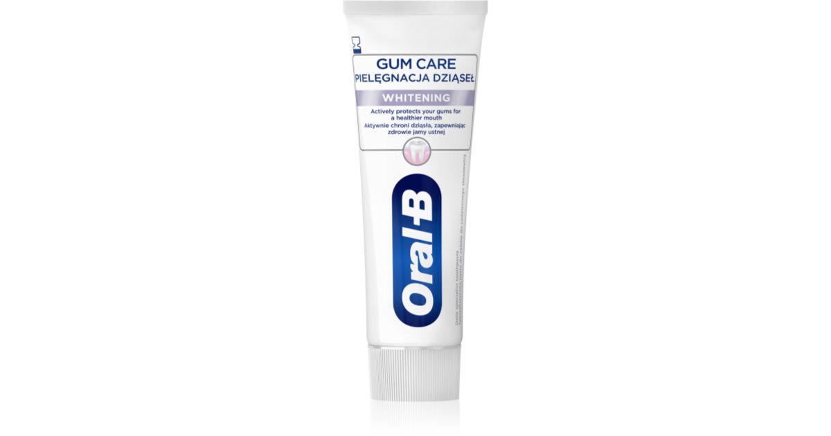 Oral B Gum Care Whitening dentífrico branqueador | notino.pt Oral B Gum Care Whitening dentífrico branqueador | notino.pt