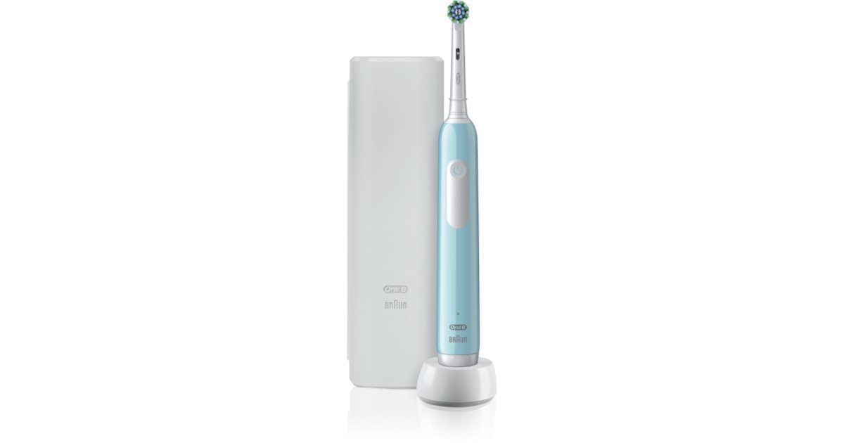 Oral B Pro Series 1 Blue electric toothbrush with bag | notino.co.uk