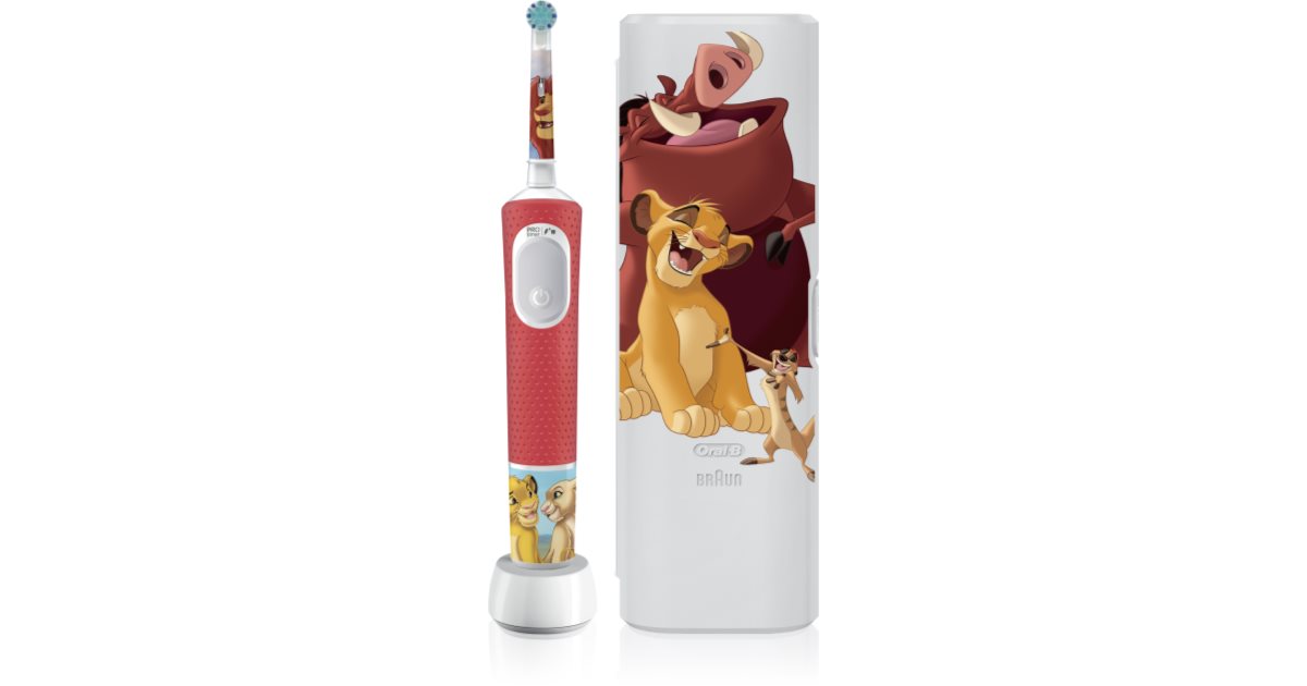 Oral B PRO Kids 3+ The Lion King elektryczna szczoteczka do zębów z ... Oral B PRO Kids 3+ The Lion King elektryczna szczoteczka do zębów z ...