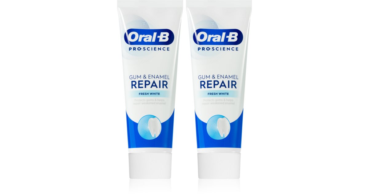Oral B Gum & Enamel Repair Fresh White toothpaste for fresh breath ...