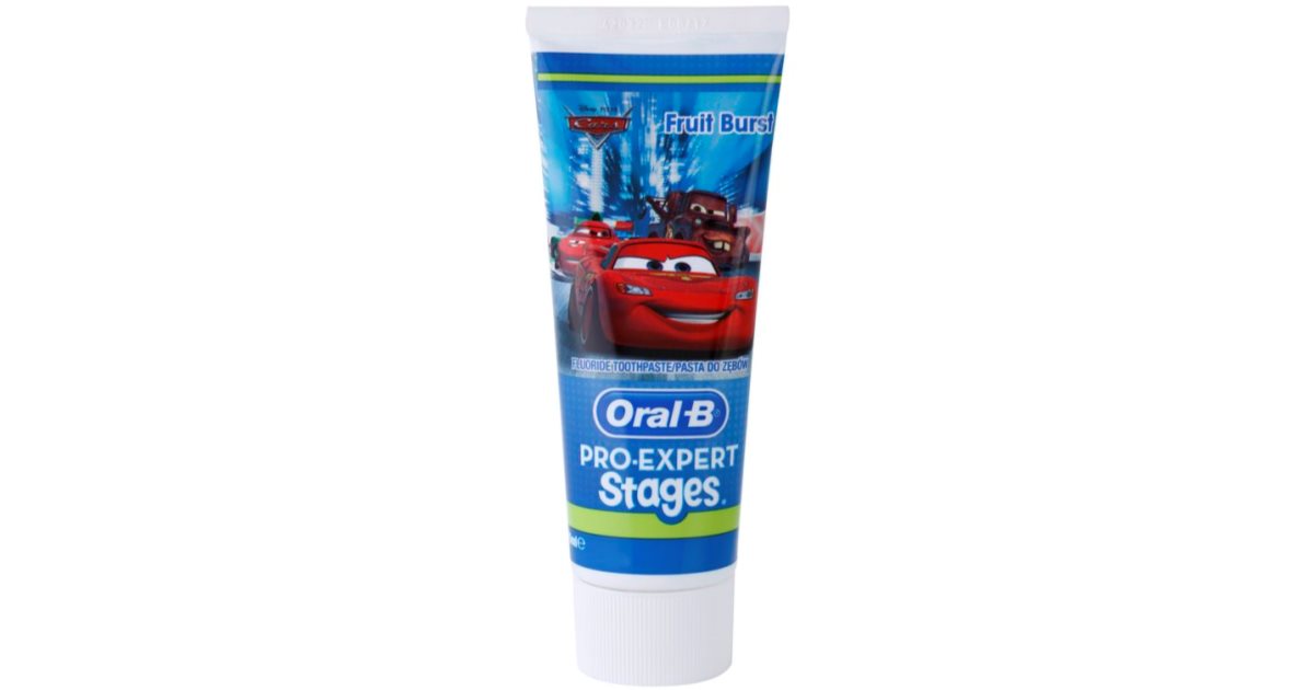 Oral B Pro-Expert Stages Cars Toothpaste for Children | notino.co.uk