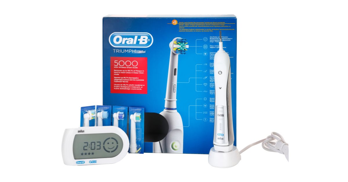 Oral B Triumph 5000 D34.545 Electric Toothbrush notino