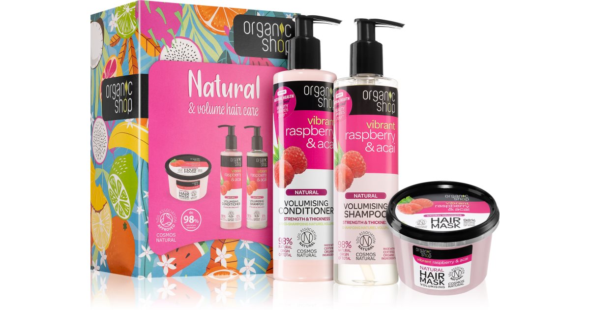 Organic Shop Natural & Volume Hair Care Geschenkset (für das Haar) | Notino
