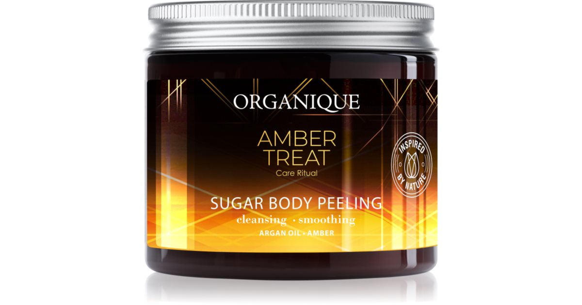 Organique Amber Treat peeling suave de açúcar | notino.pt