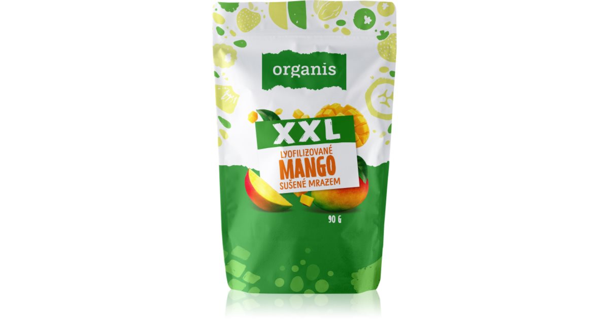 Organis Lyofilizované mango XXL sušené ovoce | notino.cz