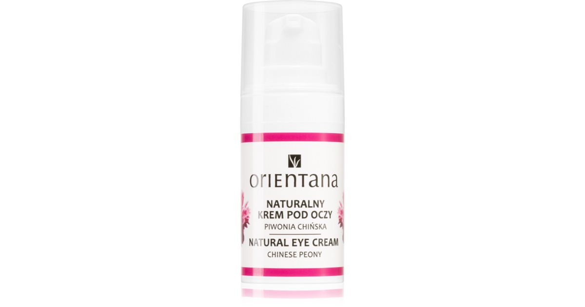 Orientana Chinese Peony Natural Eye Cream regenerating eye cream ...