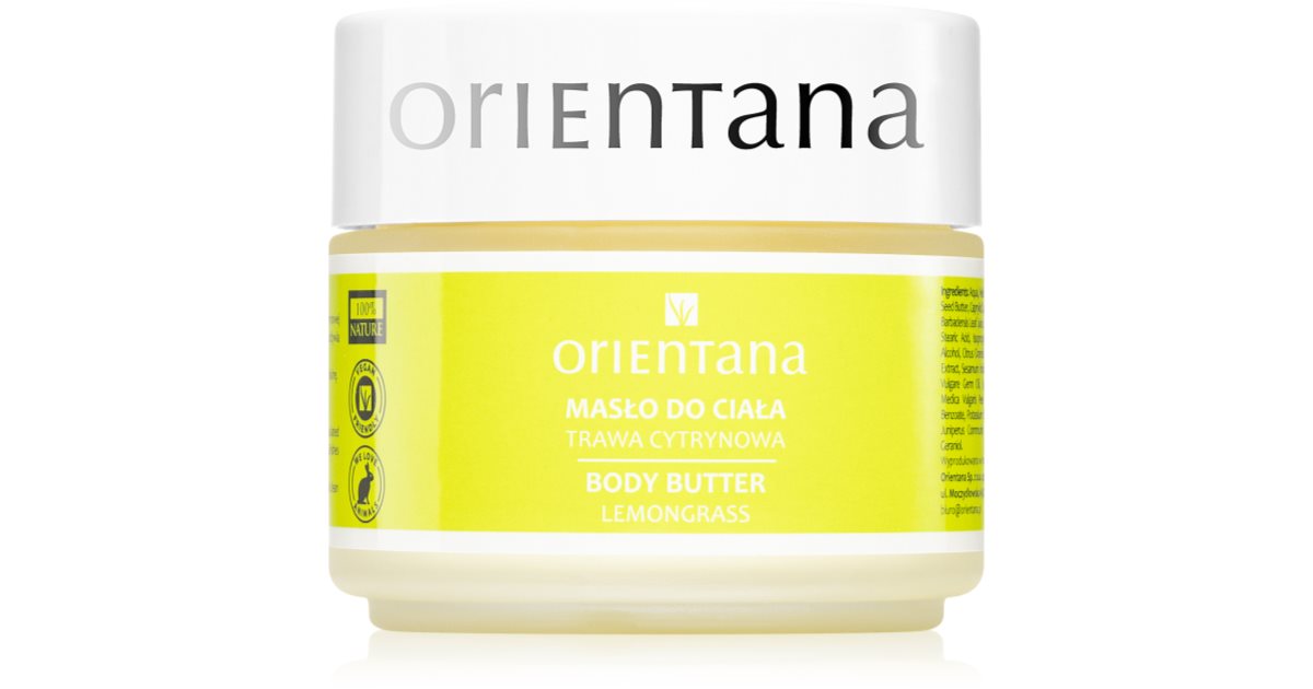 Orientana Lemongrass manteca corporal | notino.es