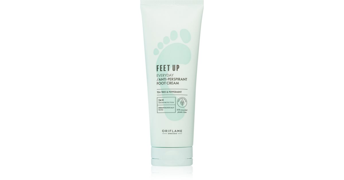 Oriflame Feet Up Everyday crème antitranspirante pieds | notino.fr
