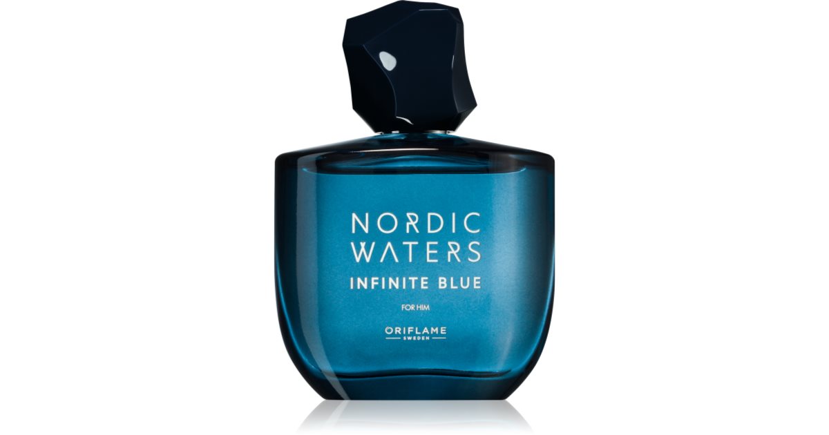 Oriflame Nordic Waters Infinite Blue Eau de Parfum miehille | notino.fi