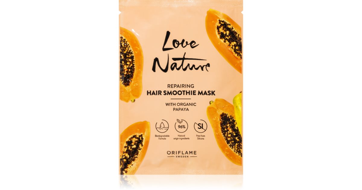 Oriflame Love Nature Organic Papaya Regenerating Hair Mask | notino.ie