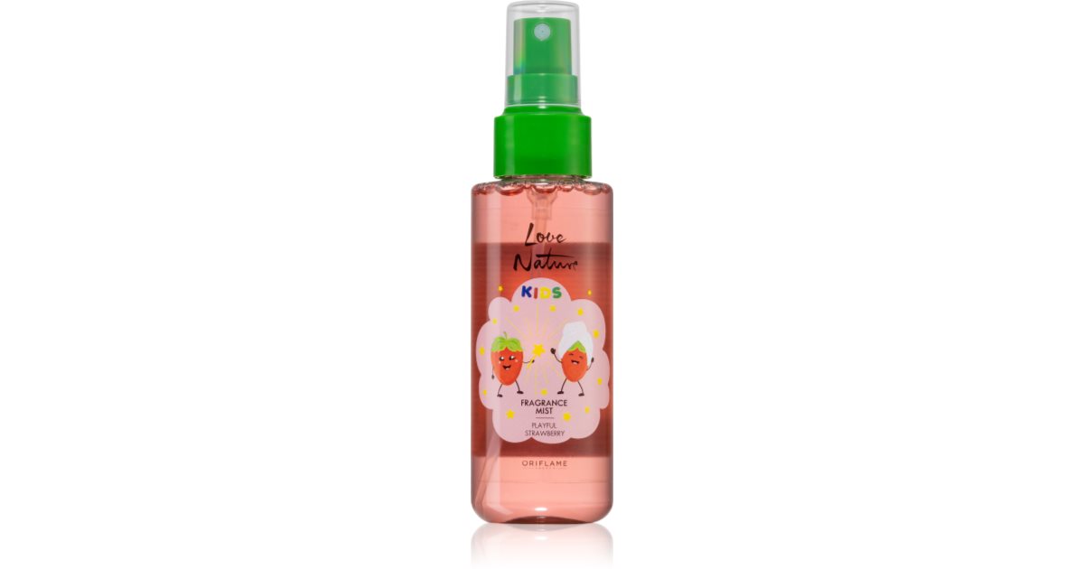 Oriflame Love Nature Kids Playful Strawberry spray rafraîchissant corps ...
