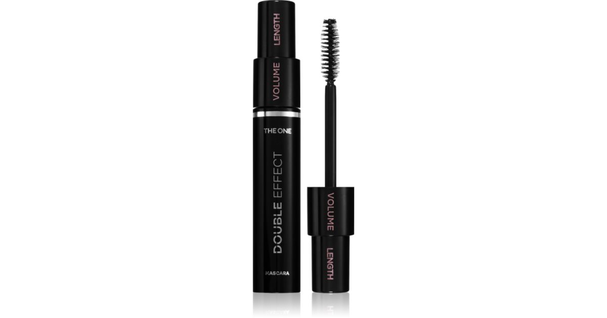 Oriflame The One Double Effect Mascara voor Verlenging, Krul en Volume ...