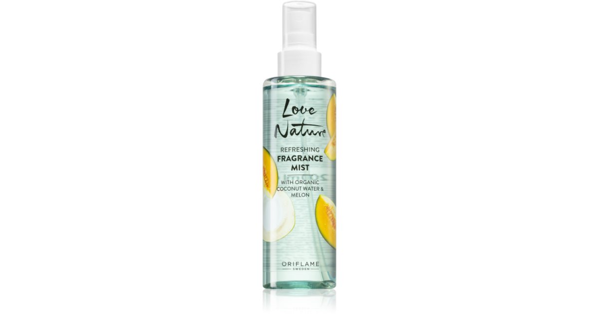 Oriflame Love Nature Coconut Water & Melon refreshing body spray ...