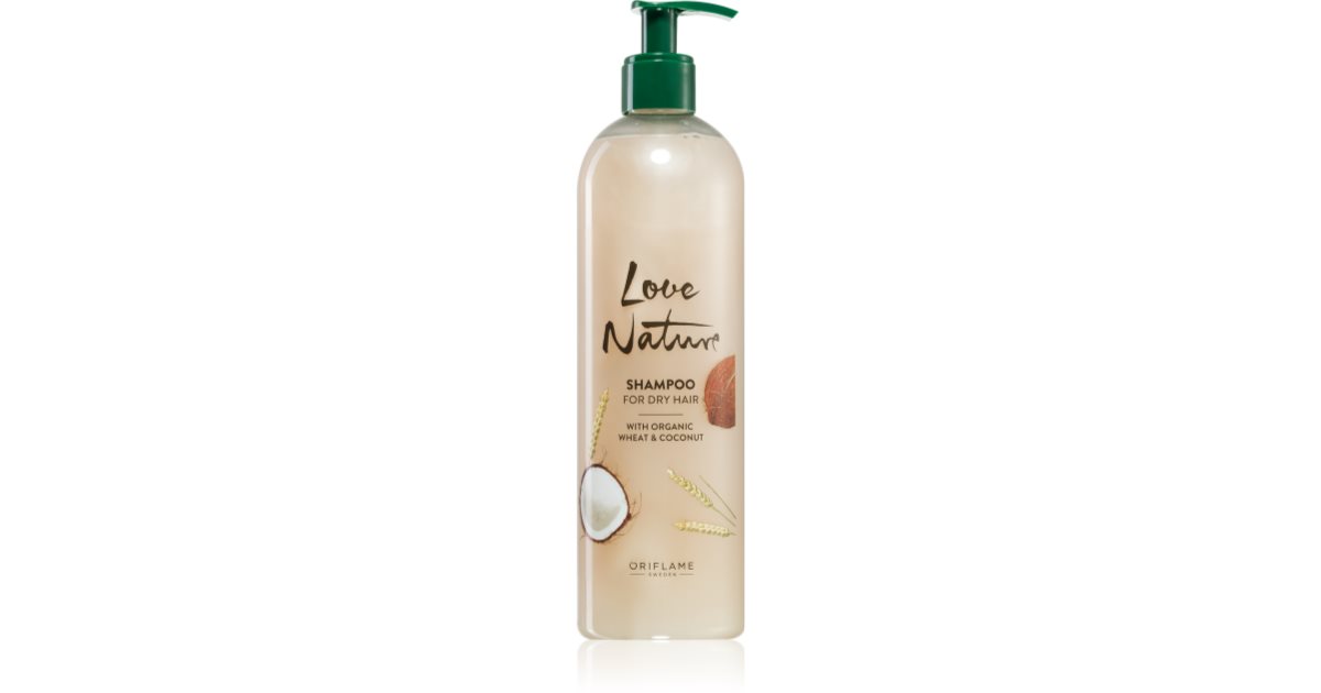Oriflame Love Nature Organic Wheat And Coconut Moisturising Shampoo For