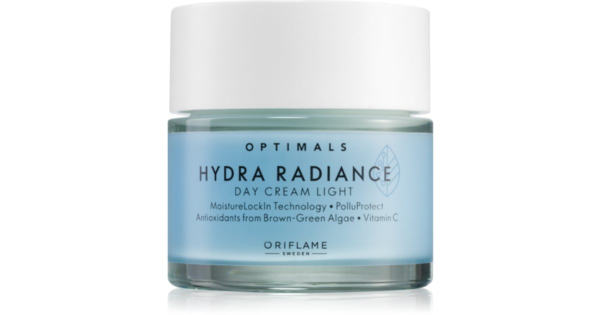 Oriflame Optimals Hydra Radiance crema de día con textura ligera con ...